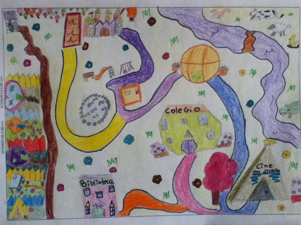 La chistera educativa: DIBUJOS DE NUESTRA CIUDAD IDEAL