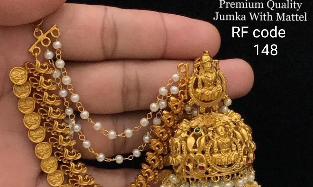 Earrings With Matilu New Collection - Indian Jewelry Designs