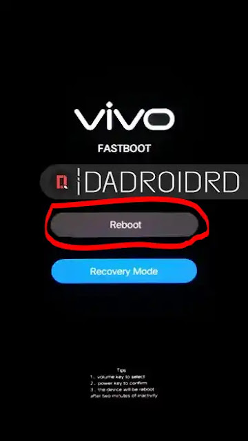 Cara membuat Vivo masuk ke Mode Fastboot (Semua Tipe) | DADROIDRD