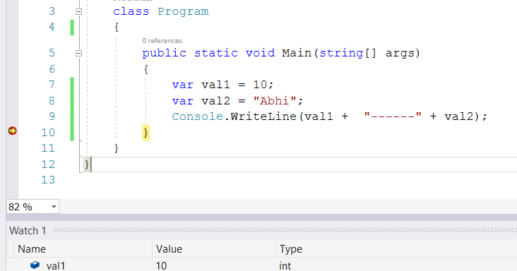Understanding of Var Keyword In c# | C#.NET,SQL Server and Microsoft Azure Understanding of Var Keyword In c# | C#.NET,SQL Server and Microsoft Azure