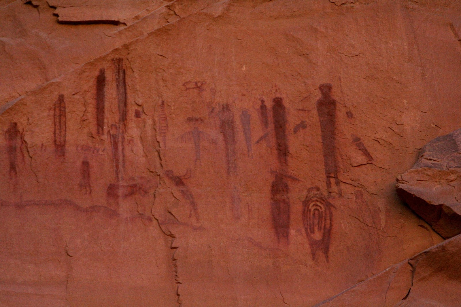 Utah Pictographs, Petroglyphs and Rock Art: Horseshoe Canyon