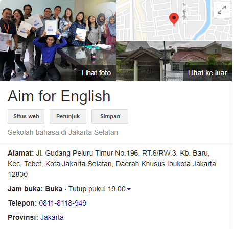 Tempat Kursus Bahasa Inggris Paling Populer - Rinjani School