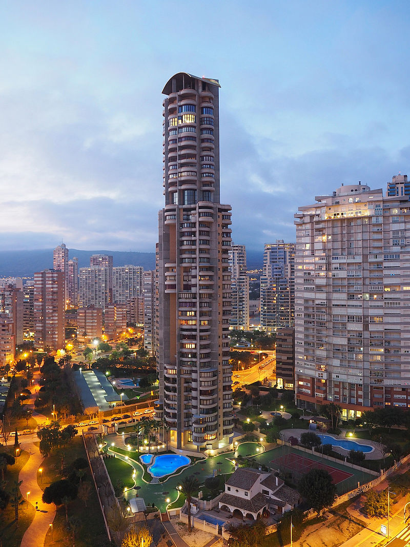 Vakantie in Spanje : Bezoek Benidorm: Neguri Gane - 148 meter / 43 ...