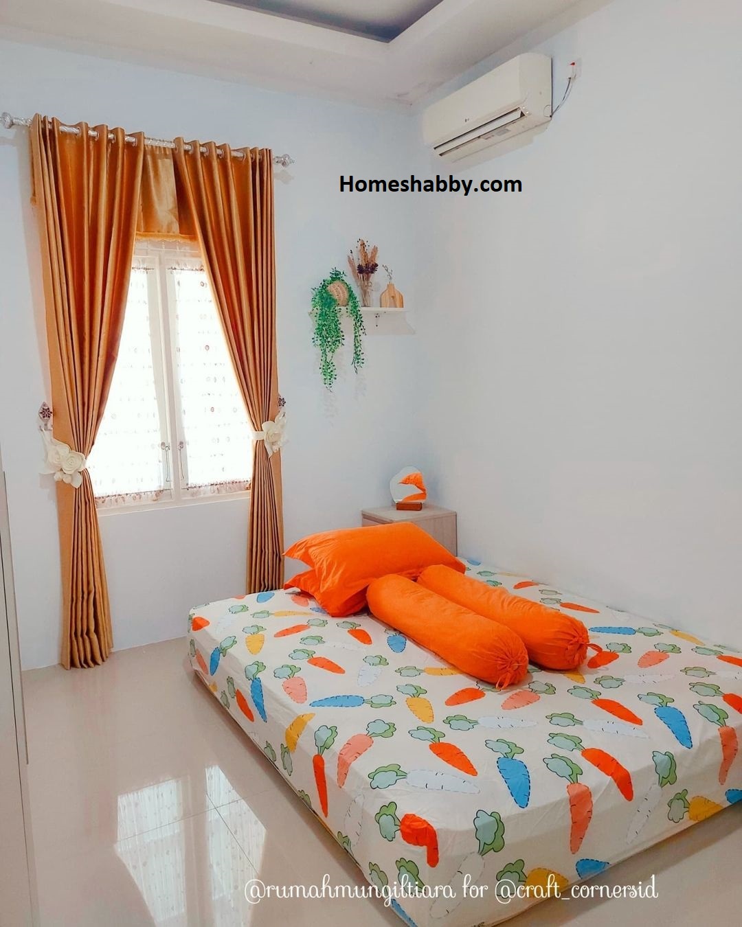 Jangan Asal Pilih, Intip 7 Desain Gorden Kamar Tidur Warna Polos ...