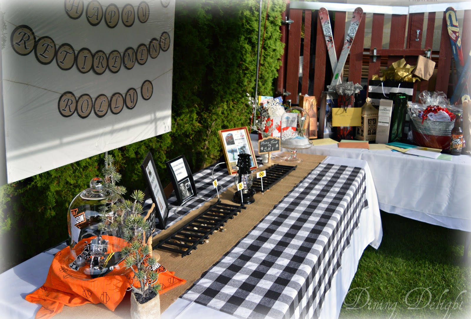 Dining Delight: Railroad Retirement Party