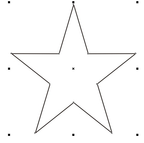 Cara Membuat Bintang di Corel Draw - Kumpulan Tips Desain