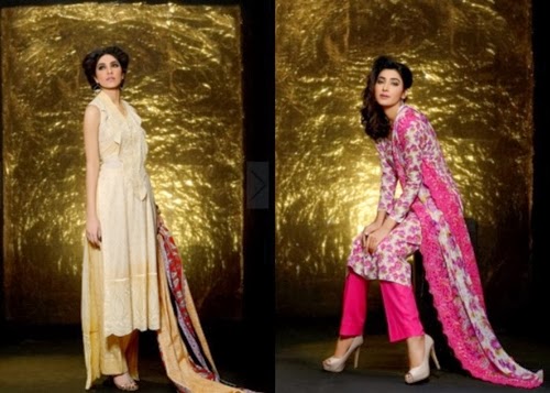 Lala Prints Lawn Collection 2014 | Macrame Lawn Summer Lookbook 2014 by ...