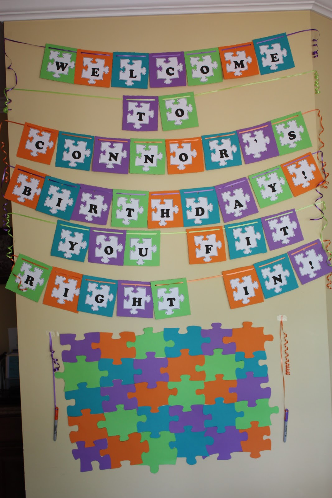 YOU NAME IT - Events & Administration: Connor's Puzzle Party!