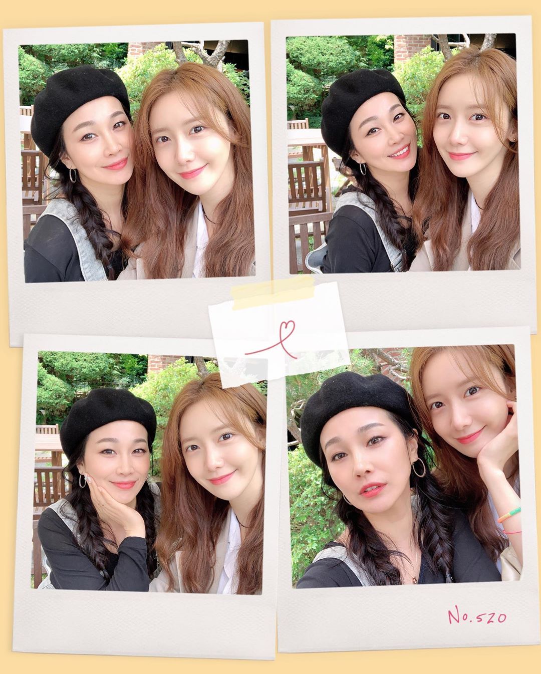 SNSD YoonA and her cute selfies with her friend - Wonderful Generation