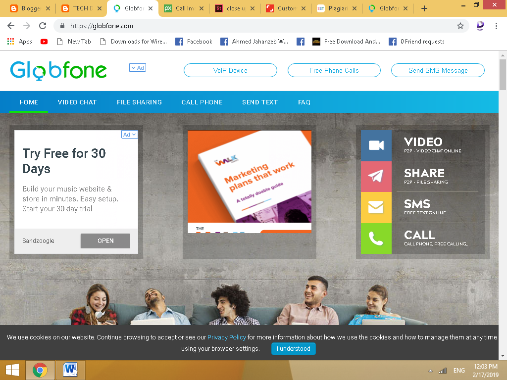 Globfone ( Send Free Sms & Call) - TECH DGK