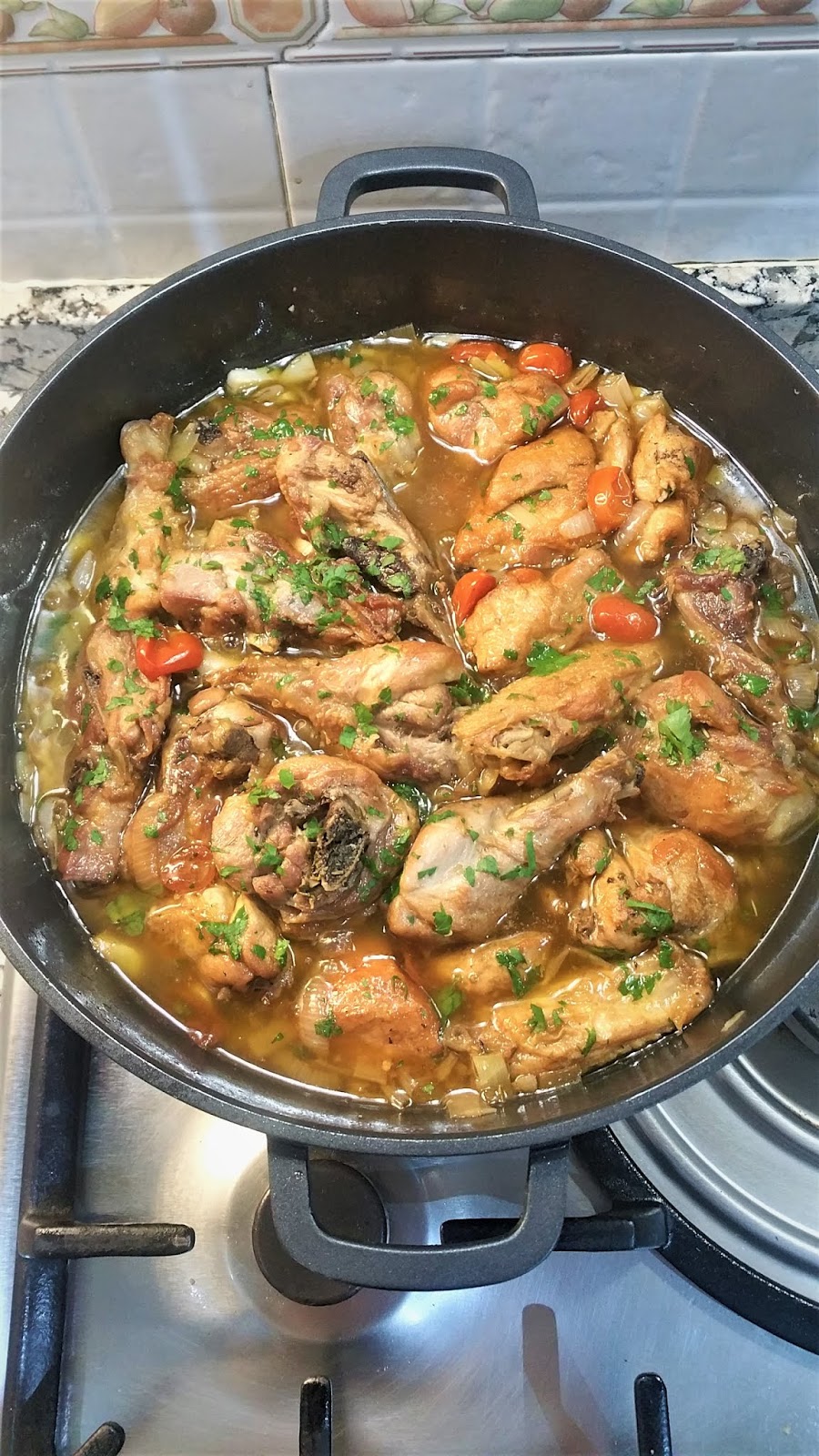 Les receptes del Miquel: Pollo al ajillo by Nandu Jubany
