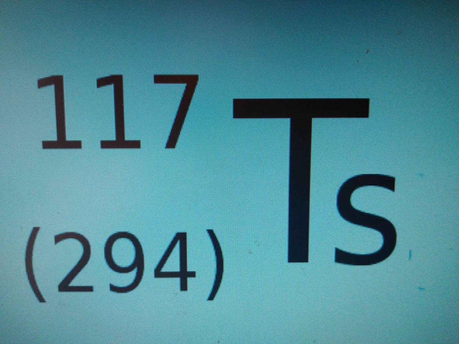 Lenguaje Químico Inorgánico y Orgánico: Teneso para Ts