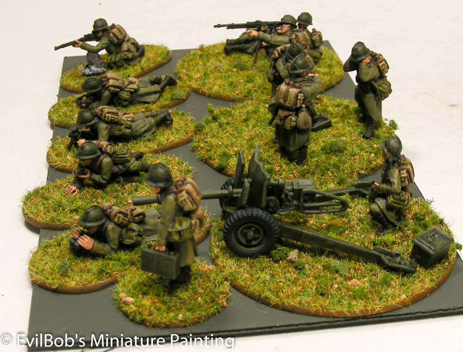 Evil Bob's Miniature Painting: 28mm WW2 French Army