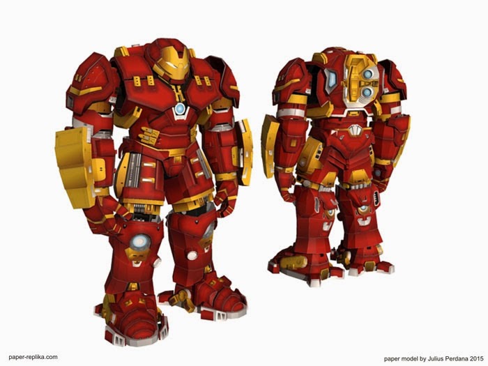 Hulkbuster Papercraft | Papercraft Paradise | PaperCrafts | Paper ...