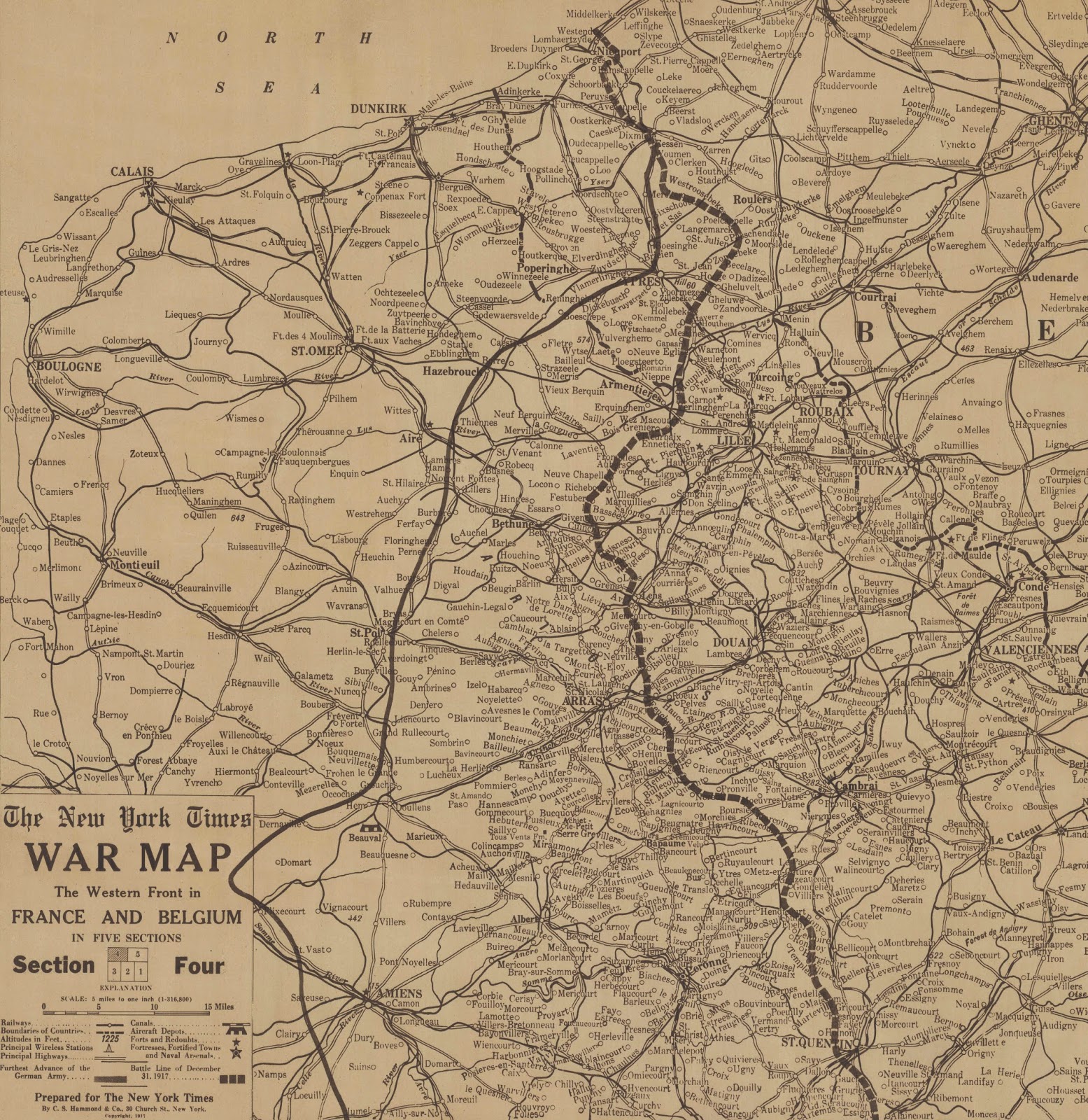 GIS Research and Map Collection: Original World War I Maps Available ...