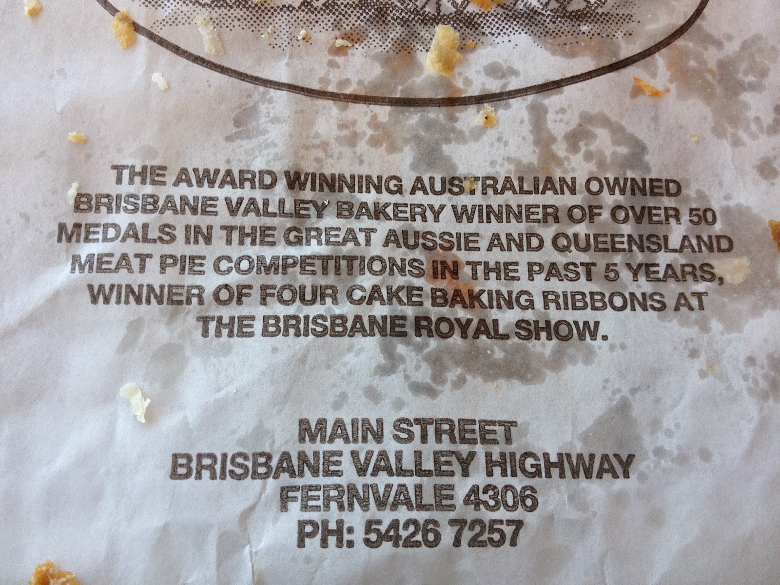 The Pieologist: The Old Fernvale Bakery, Fernvale