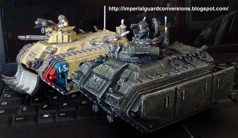 Imperial Guard Hobby: Upgrading Imperial Guard Stormtroopers' Chimera 4 ...