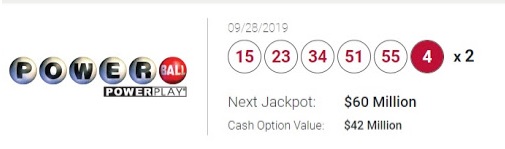 Decoding Satan: Ohio Lotto Powerball drawing 10/2