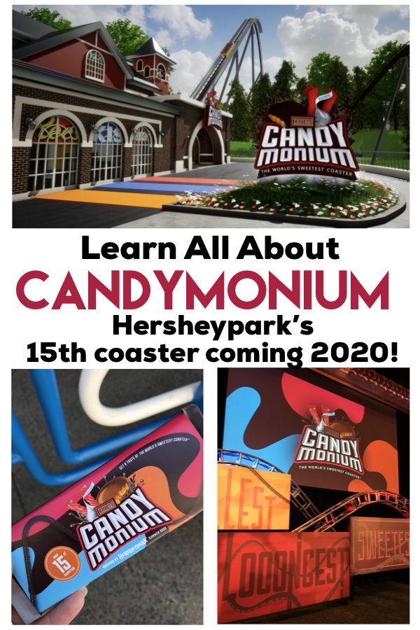 HERSHEYPARK'S NEWEST ROLLERCOASTER CANDYMONIUM DEBUTS IN 2020!