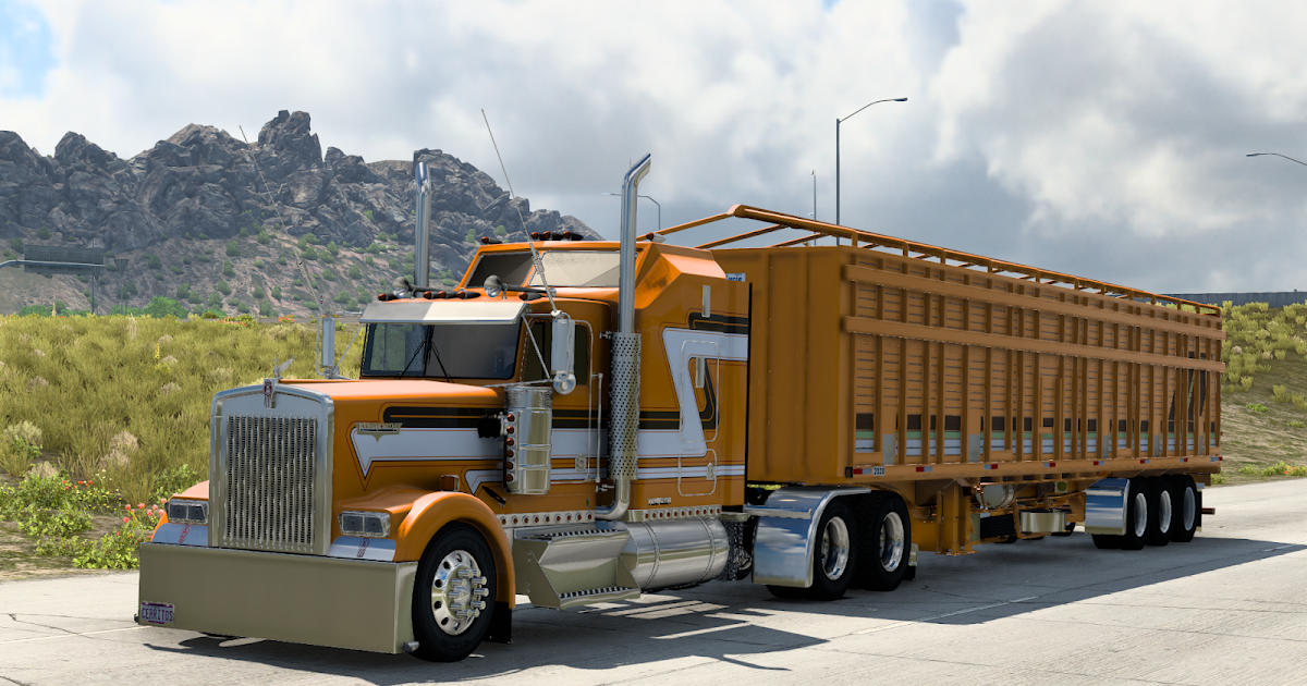 Cerritos mods 18wos ATS Mexico: KENWORTH W900 L&B