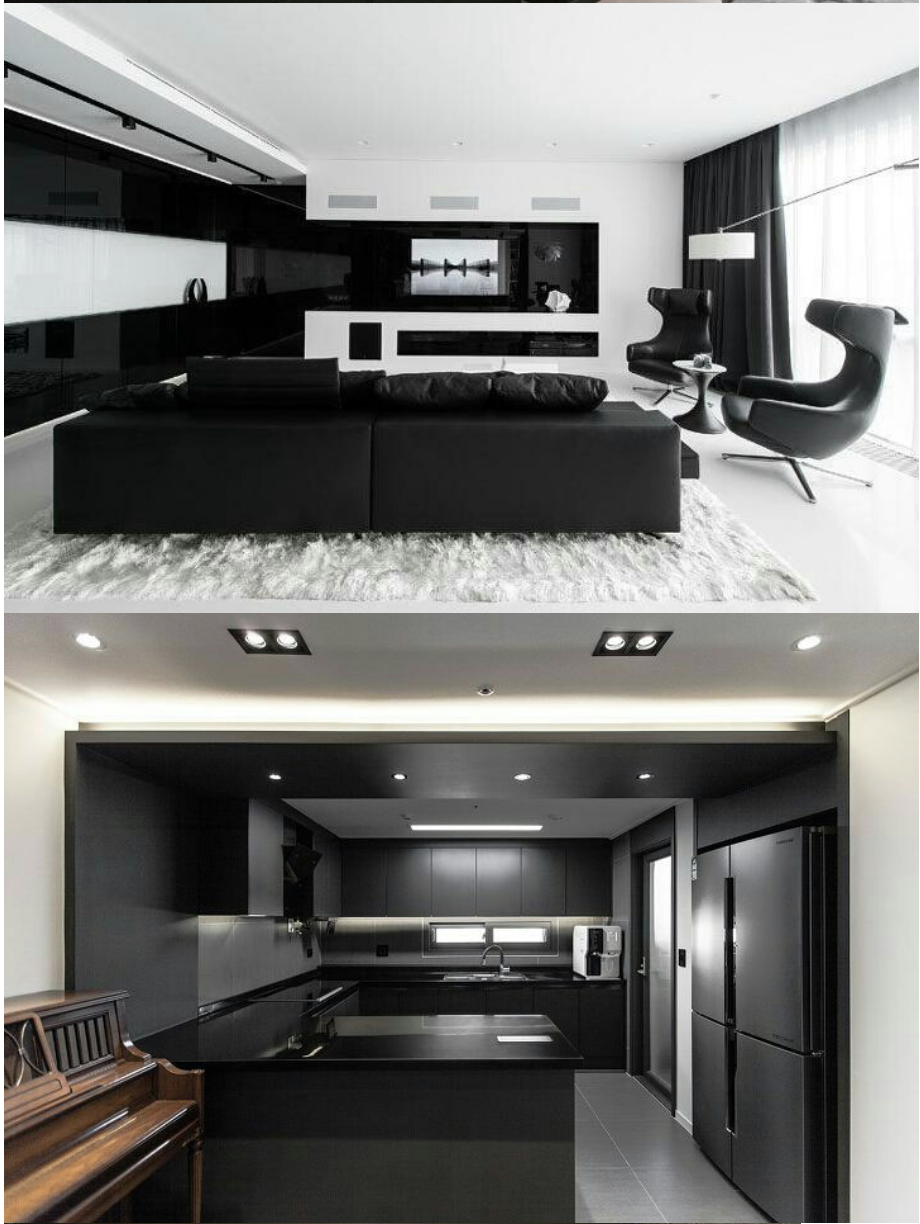 All-black interior designs are bad in real life? - K-POP, K-FANS All-black interior designs are bad in real life? - K-POP, K-FANS