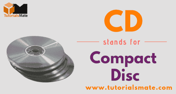 CD Full Form: What is the full form of CD? - TutorialsMate