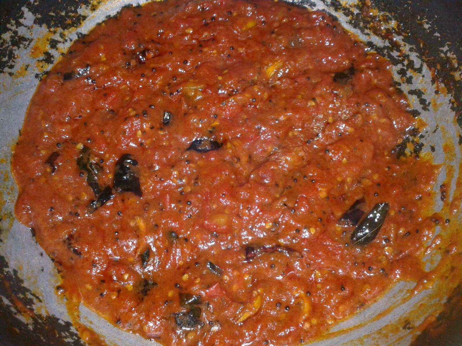 BananaLeaf Recipes: Tomato / Thakkali Pickle recipe