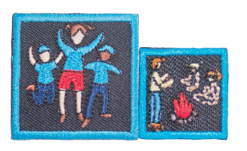 Bluenose Guider: Meetins #21 & 23: Singing badge