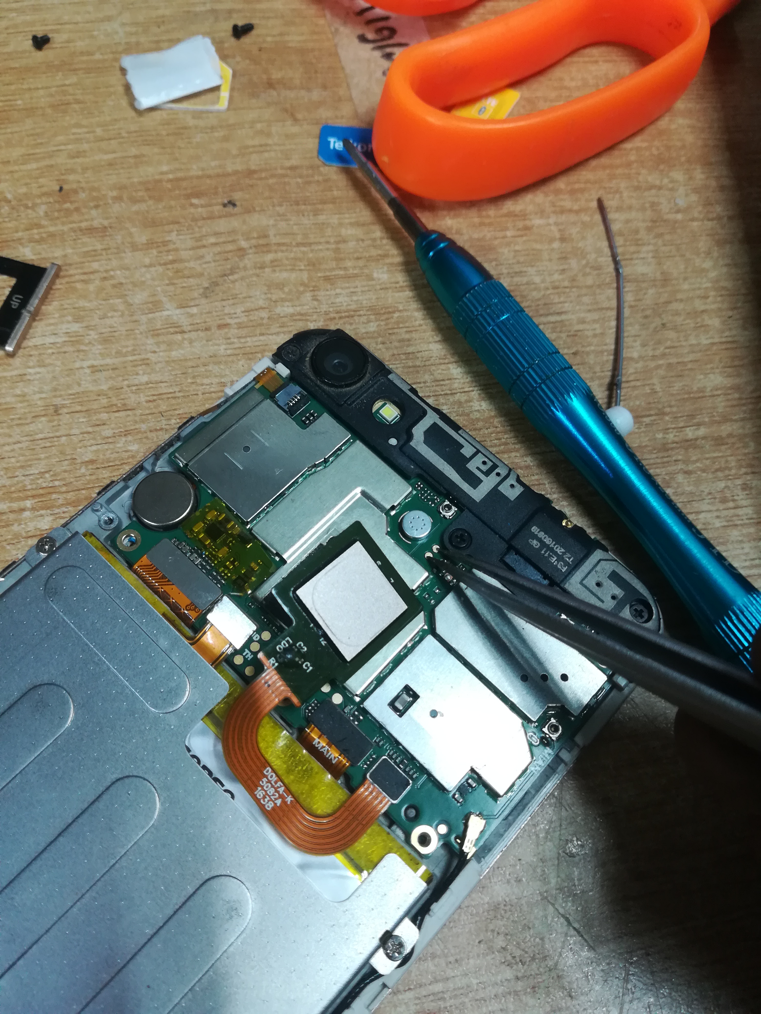 Hisense F31 test point