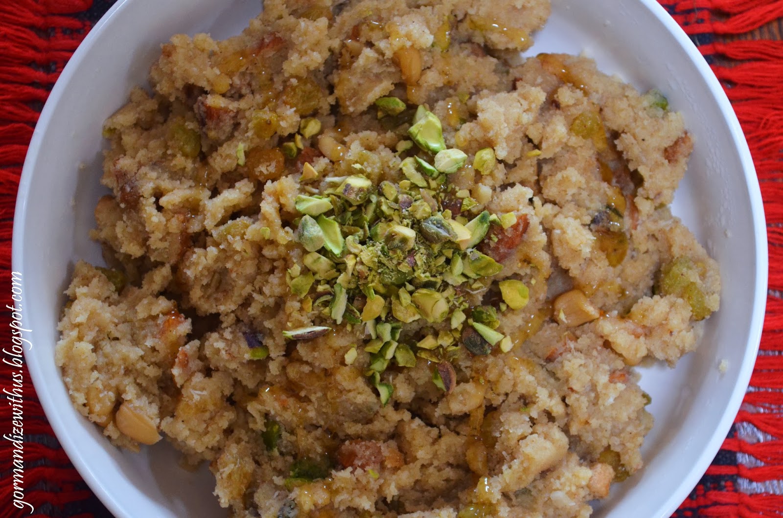 Gormandize: Semolina Halva (Sooji Haluwa)