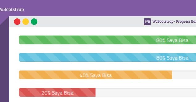 Cara Membuat Progress Bar dengan Cepat dan Bagus Menggunakan Bootstrap ...