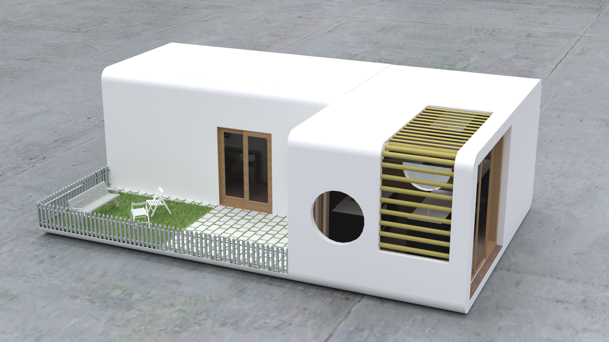 MODERN 1BHK HOUSE PLAN AS PER VASTU & MANAYADI WITH ELEVATION DESIGNS