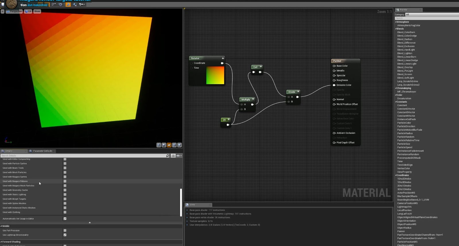 Use maxwell render materials in unreal engine 4 - amelathreads