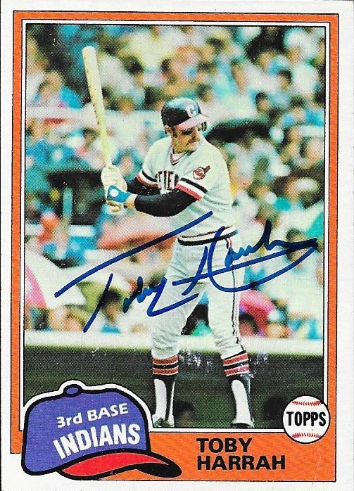 foul bunt: TTM Success - Toby Harrah