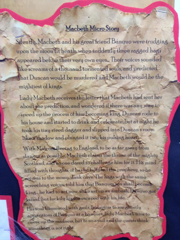 Broadford Primary: Year 5&6 Study Macbeth