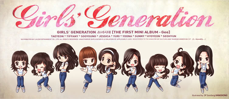 Korean Holic: Girls' Generation - Chibi