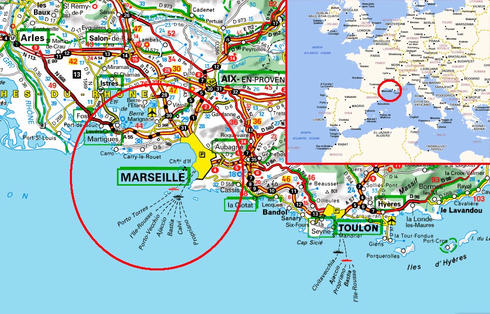 El país que nunca se acaba: En Marsella, de paseo por el Vieux Port y ...