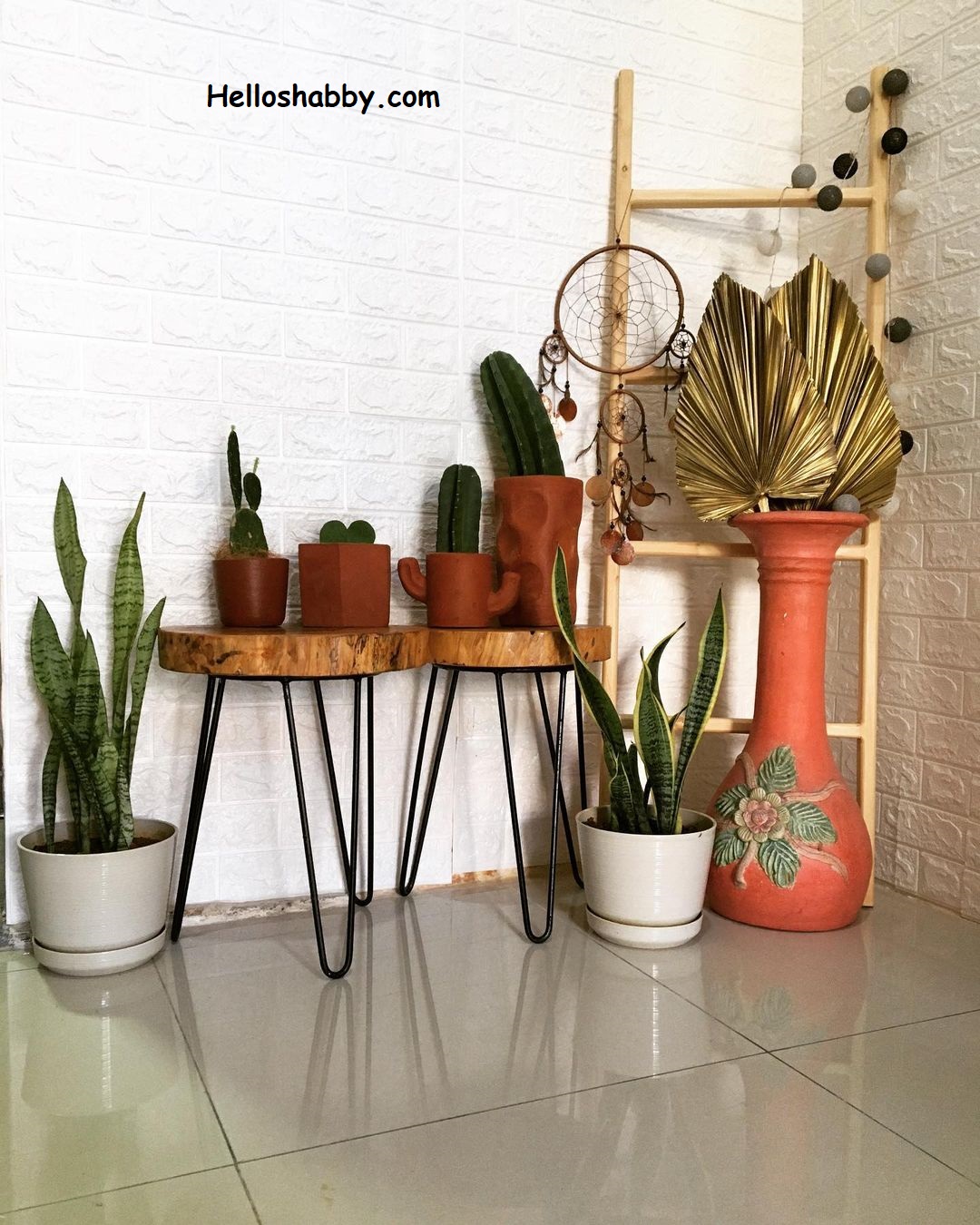 7 Model Rak Bunga Cantik Untuk Memperindah Sudut Ruang Tamu ...