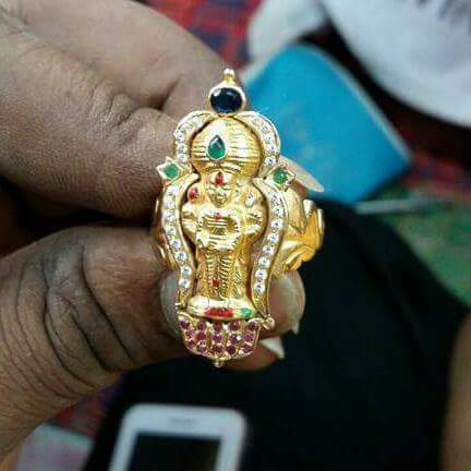 Balaji Rings designs | 916 jewellery - Indian GOLD jewellery Designs