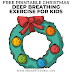 Christmas Wreath Deep Breathing Exercise {Free Printable Poster ...