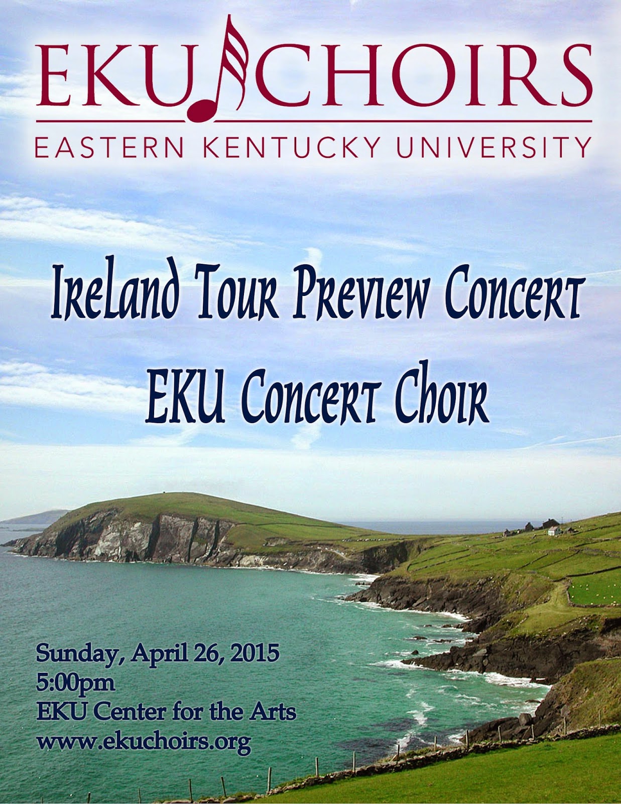 Eastern Kentucky University Choirs: Ireland Tour Preview Concert