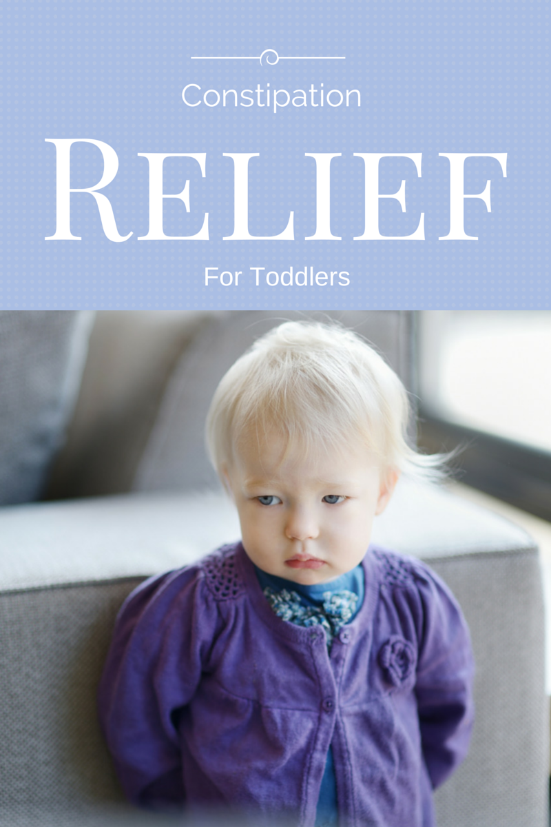 How to Relieve Your Toddler's Constipation; Here's How I Do It...