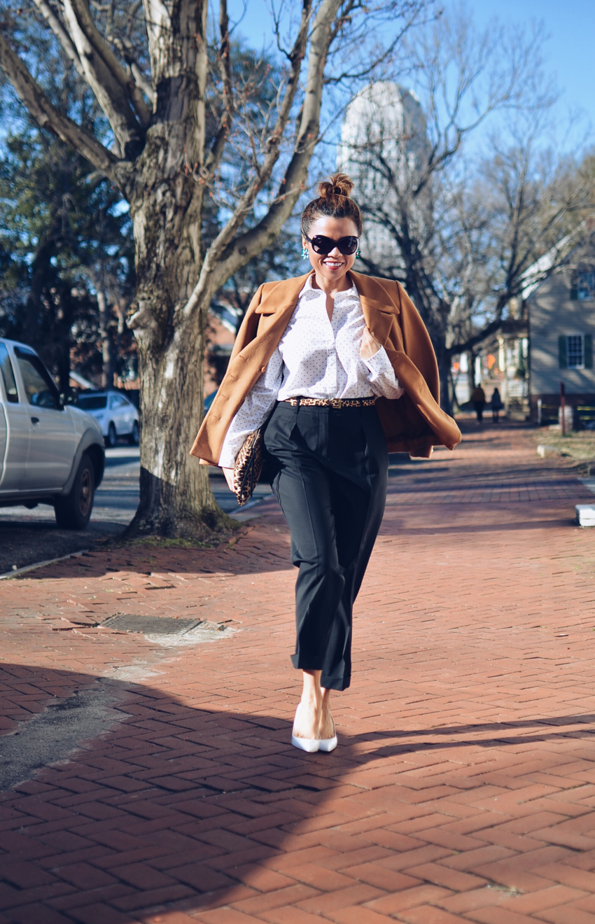 Monday Work Outfit - Mixing Prints Without Looking Too Loud | MY SMALL ...