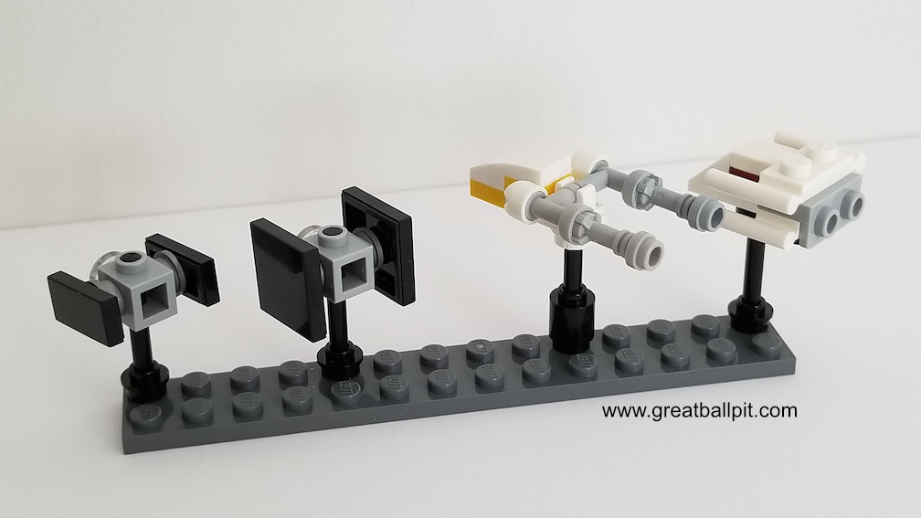 Great Ball Pit: Trench Run a Lego Star Wars GBC Module