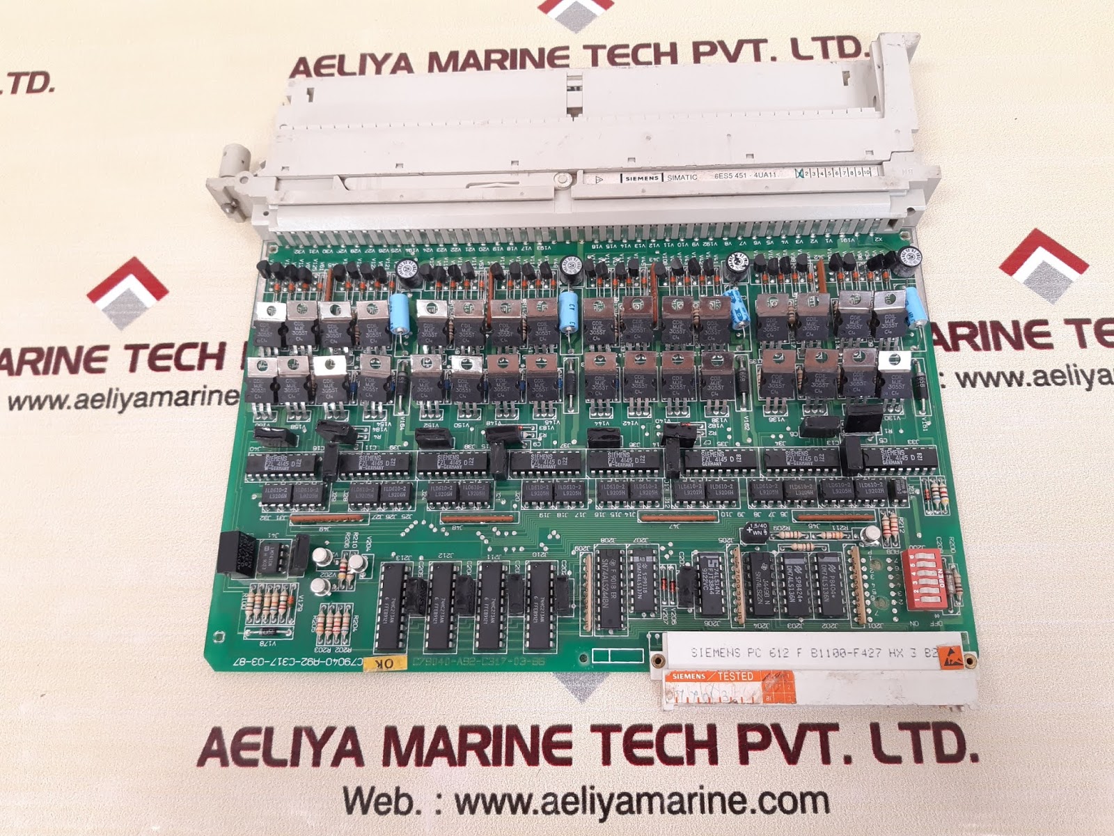 SIEMENS SIMATIC PC 612 F B1100-F427 HX 3 B2 CONTROL MODULE - Aeliya Marine