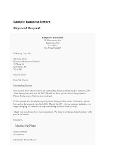 Business Letter Format Sample With Enclosure - Birthday Letter
