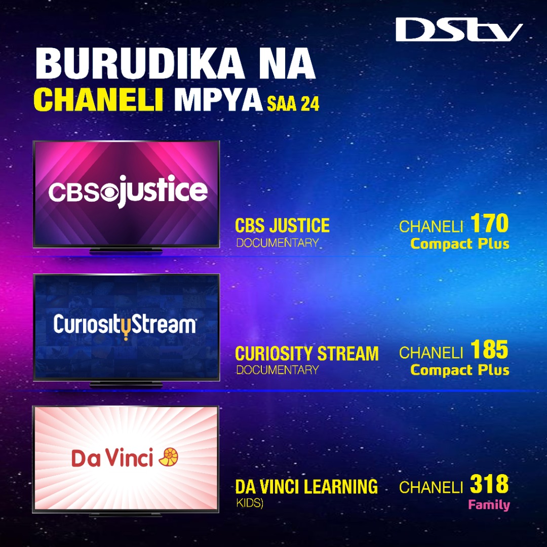 Kitomari Banking & Finance Blog: BURUDIKA NA CHANELI MPYA ZA DSTV!!!