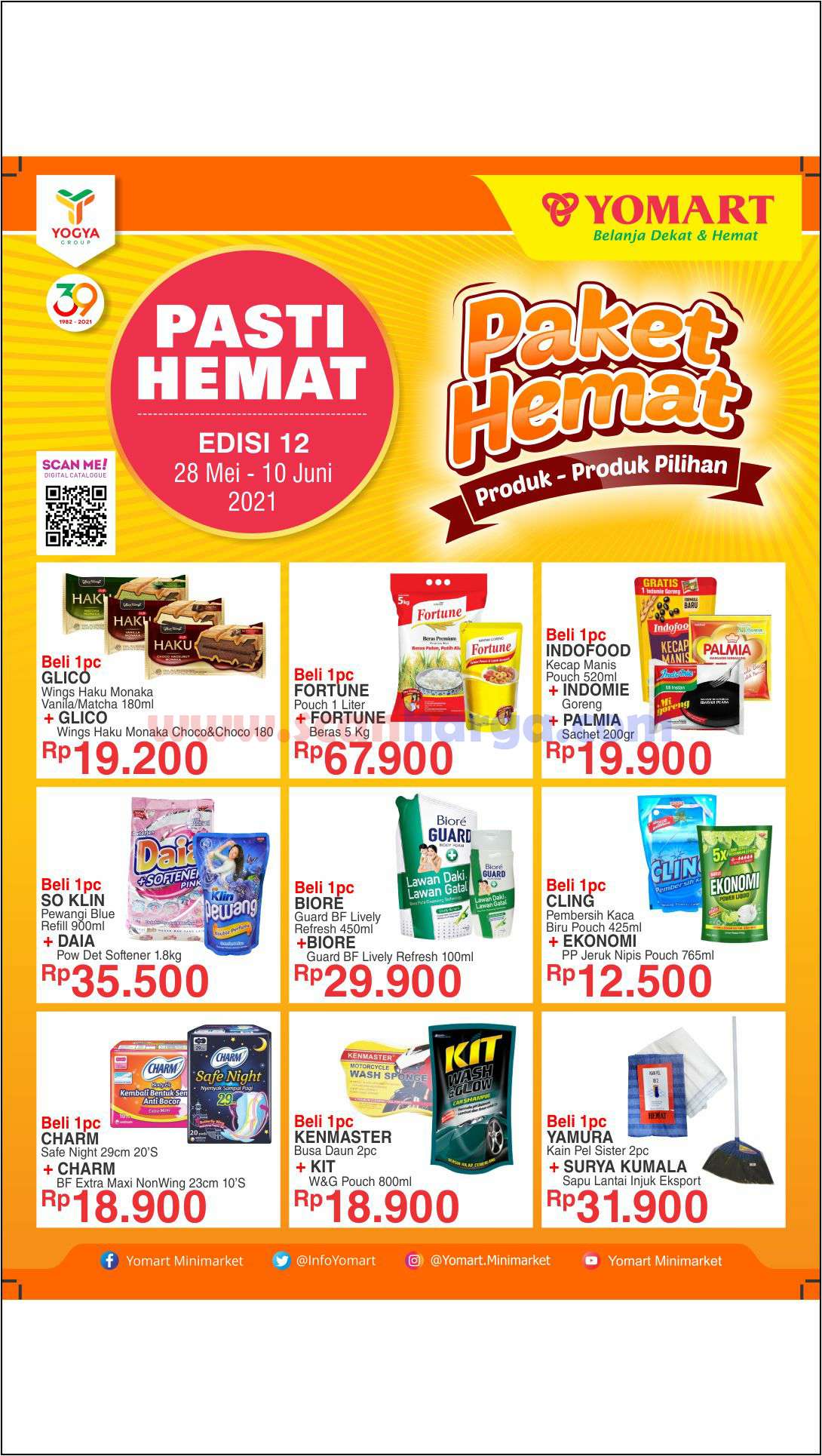 Promo Katalog Yomart Terbaru 11 - 24 Juni 2021 | scanharga