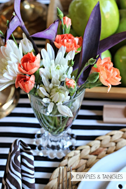 EARLY FALL TABLESCAPE | Dimples and Tangles