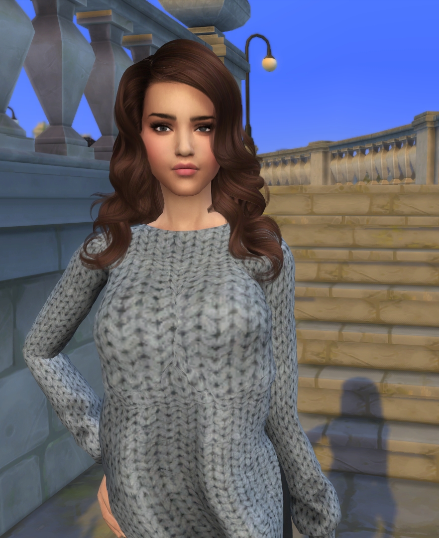 Sims 4 CAS: Jessica Alba - Imagination Sims 4 CAS